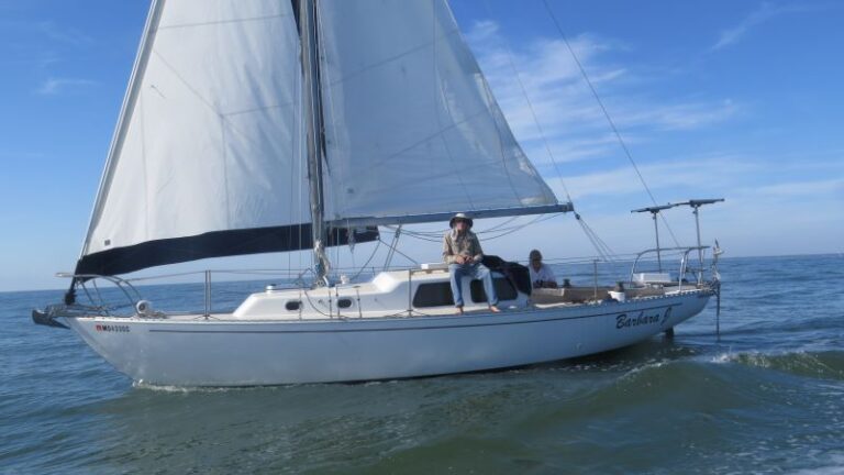 Adding a Tilt-up 9.8-hp Outboard Well to an Alberg 30 | Atom Voyages